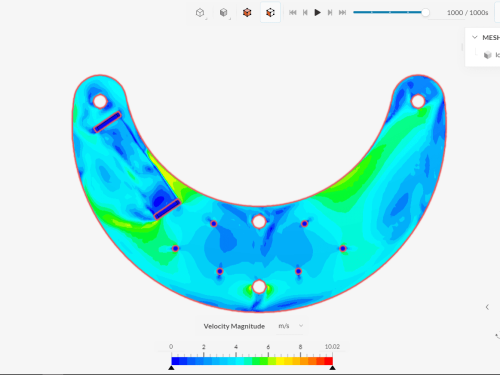 FEA and CFD simulations using Ansys, Solidworks and Simscale | Upwork