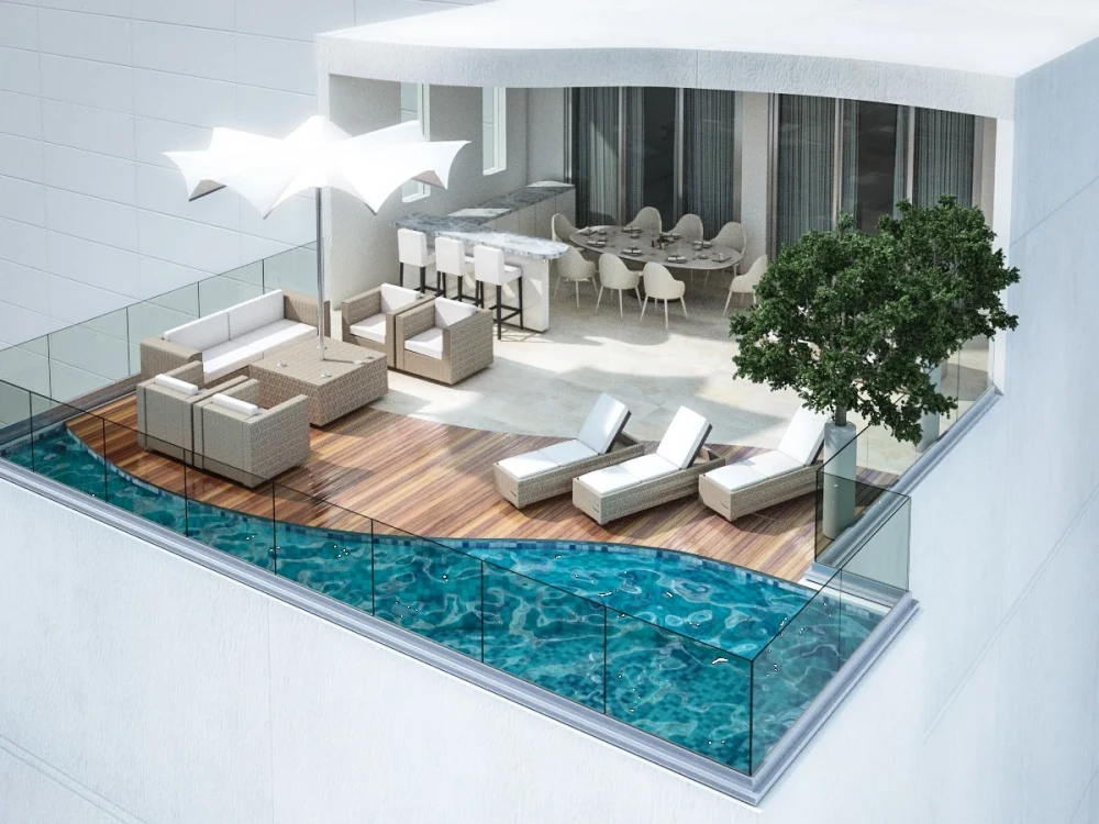 Pool Rendering, Swimming Pool, Pool Design, Pond | Upwork