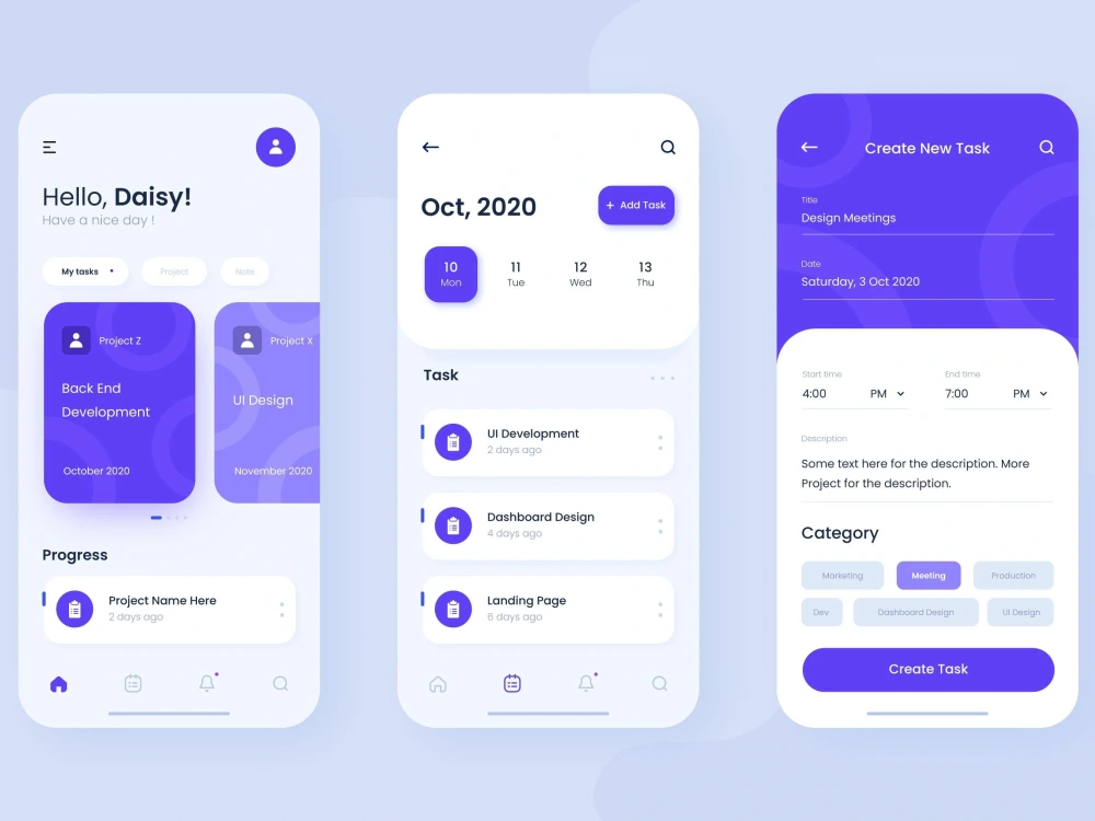 Amazing Mobile App Design with Interactive Prototype | Upwork