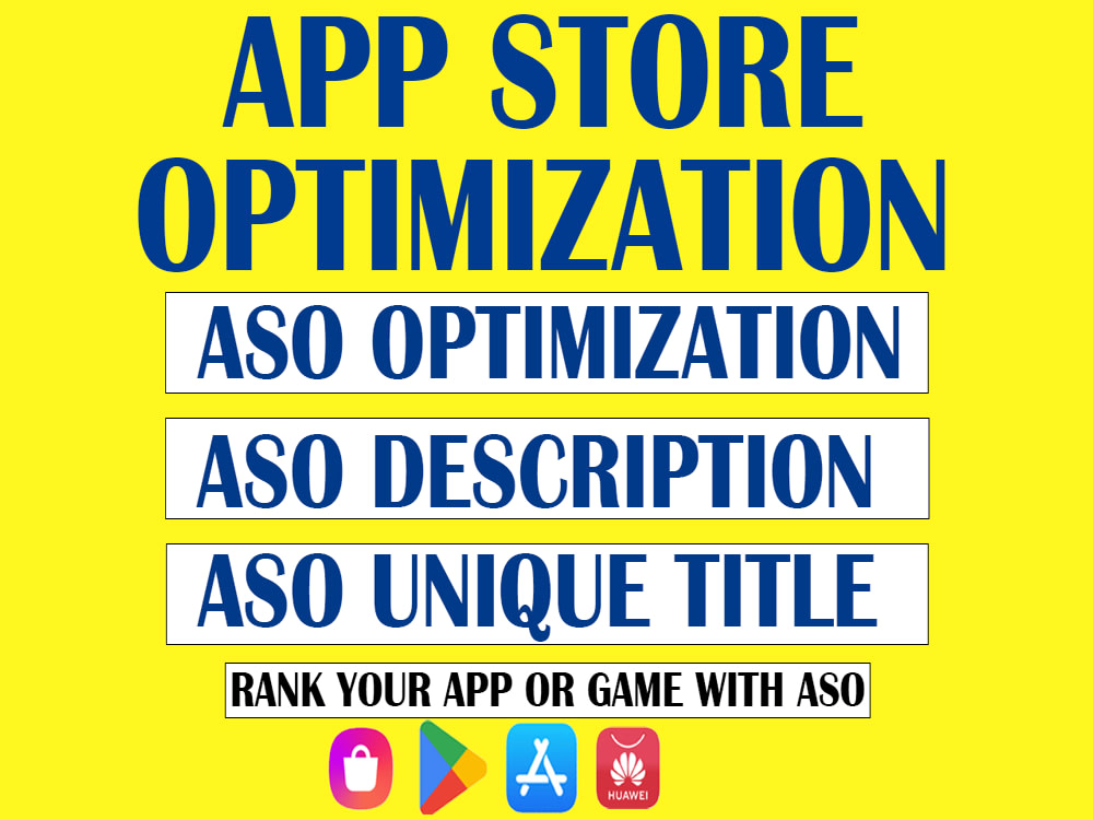Aso For Your App Or Game On Android And Ios With Aso Title And Description Upwork 9986