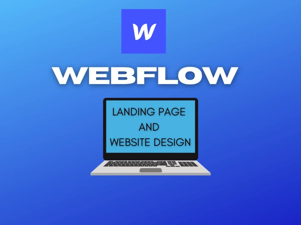 A converting and beautiful landing page designed using Webflow | Upwork
