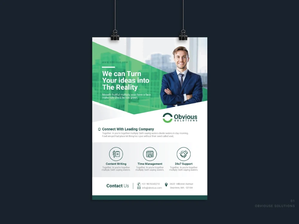 A professional and creative Flyer Design | Upwork
