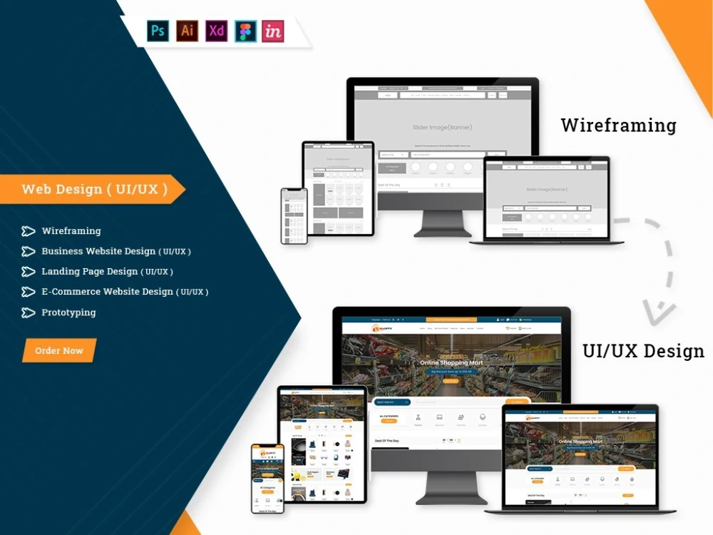 Eye-catching ui ux design for website | Upwork