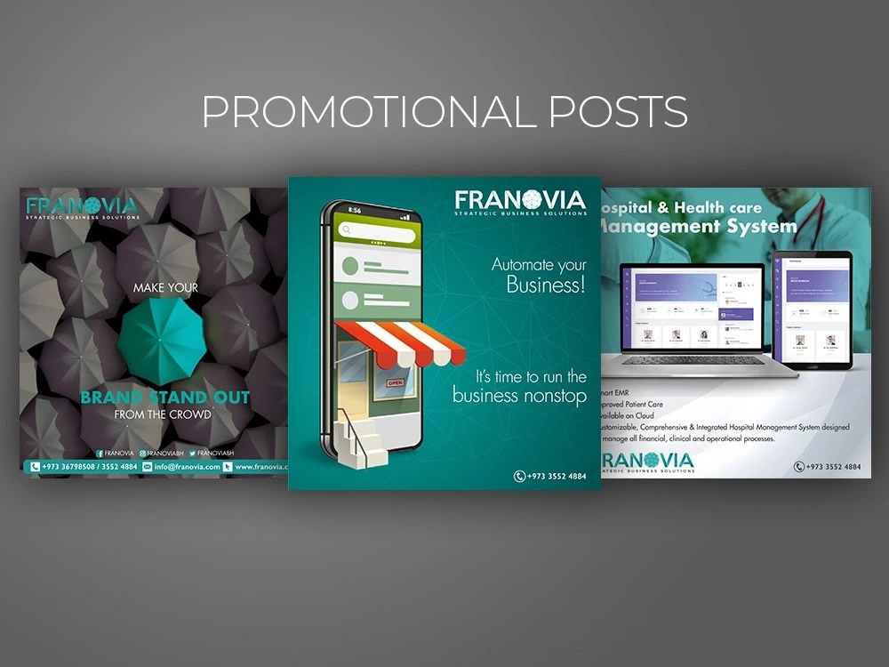 Amazing posts designs for your brands | Upwork