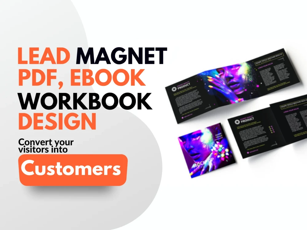 Pdf, ebook or a lead magnet design that will get you your next lead ...