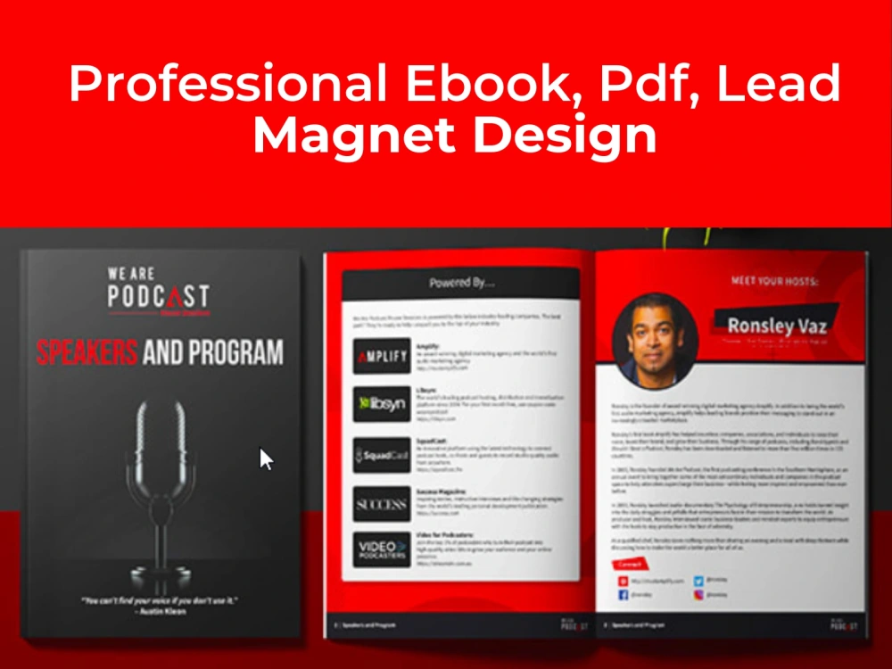 Pdf, ebook or a lead magnet design that will get you your next lead ...