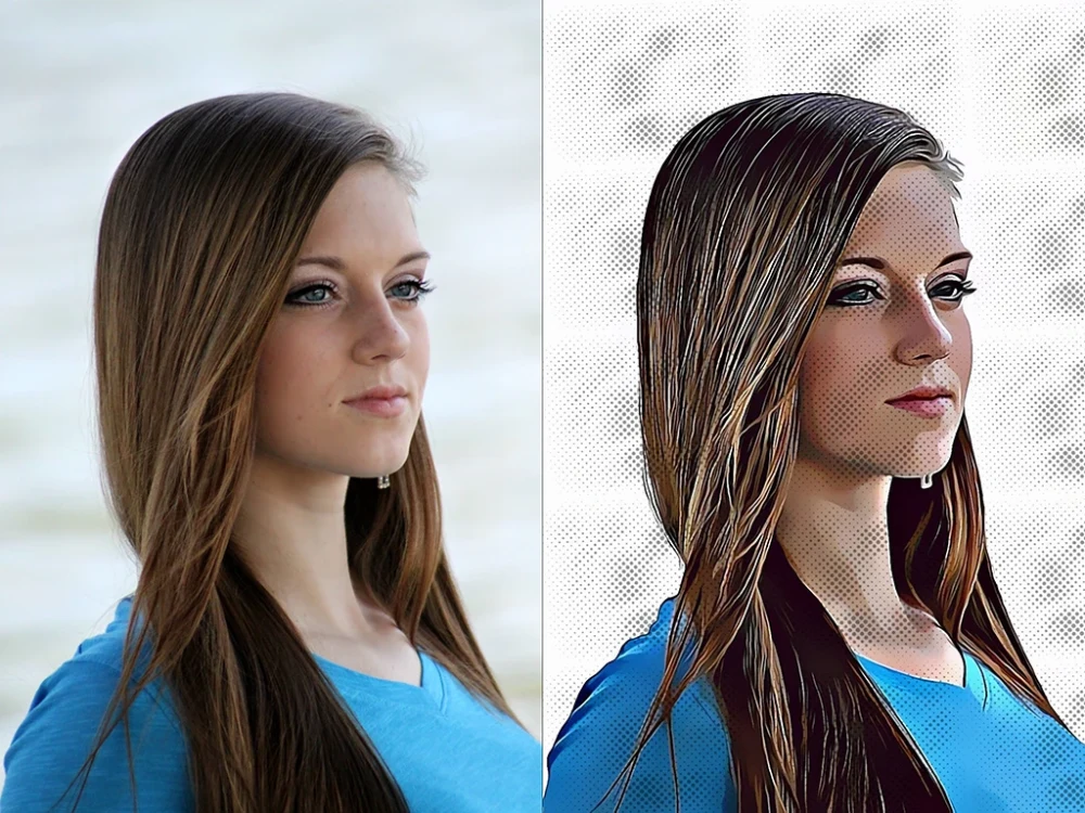 A fantastic comic style portrait | Upwork