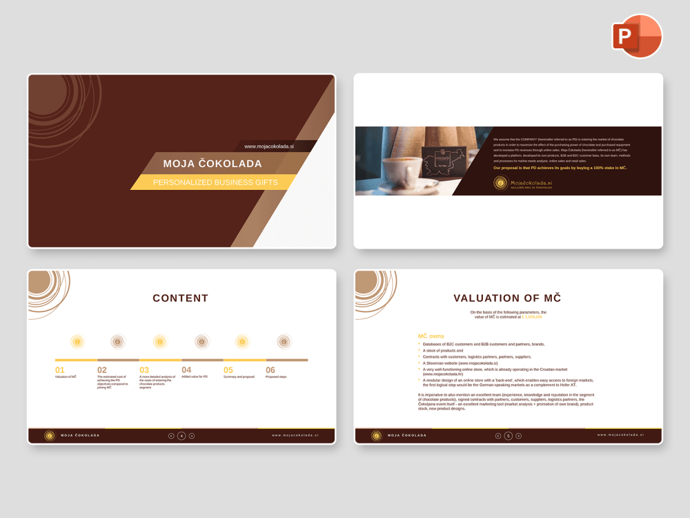 A fantastic modern trending PowerPoint presentation design | Upwork