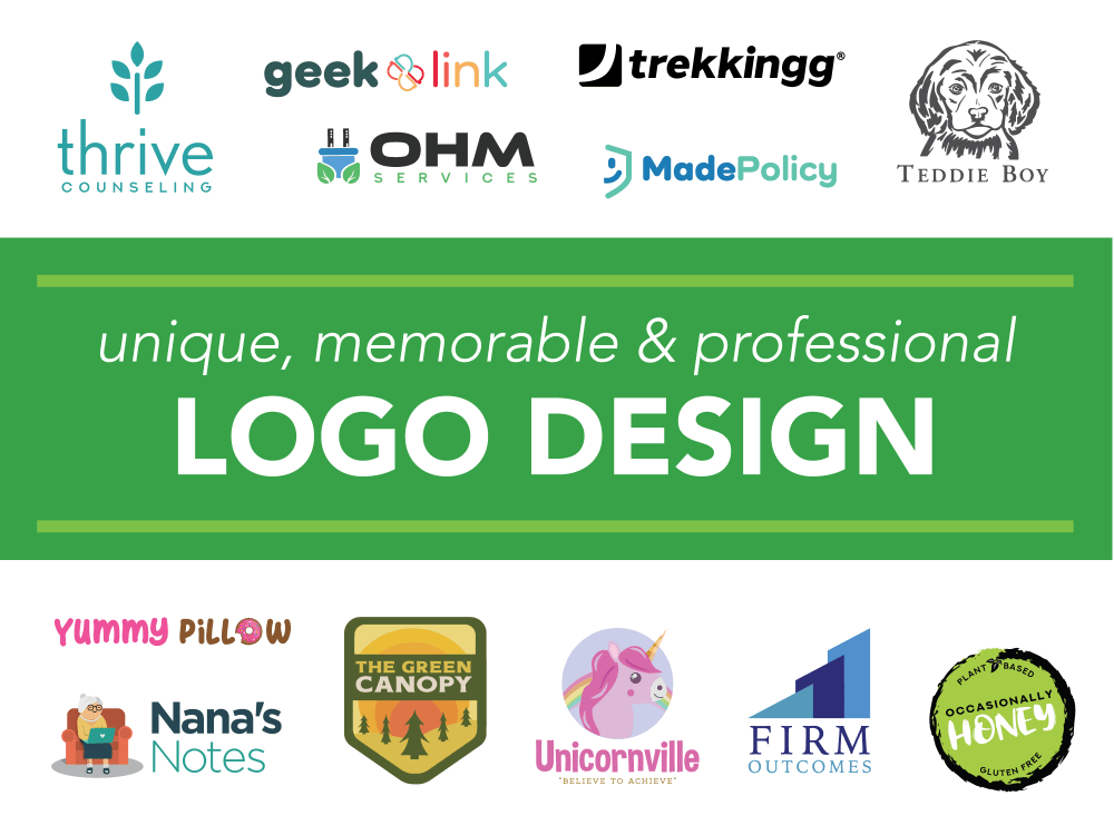 A unique, memorable & professional logo created for your business | Upwork