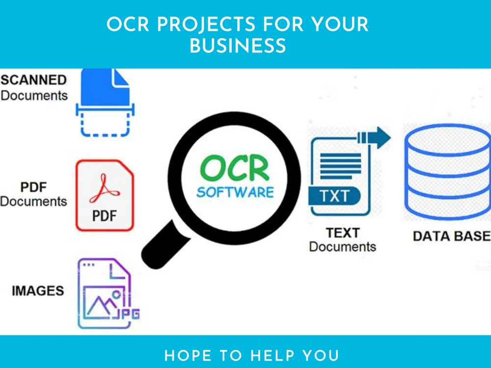Data extraction from pdf/image/docs using OCR | Upwork
