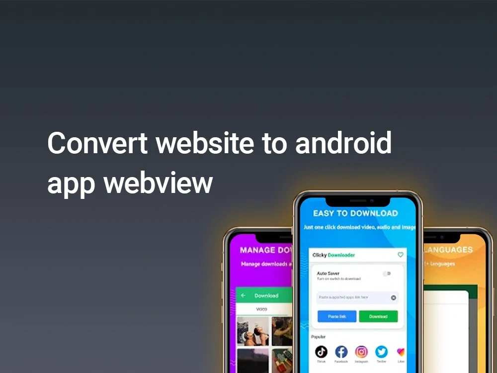 Android app for your website ( Convert website to android app ) | Upwork