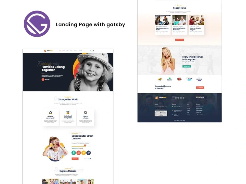A fabulous web application using Gatsby | Upwork