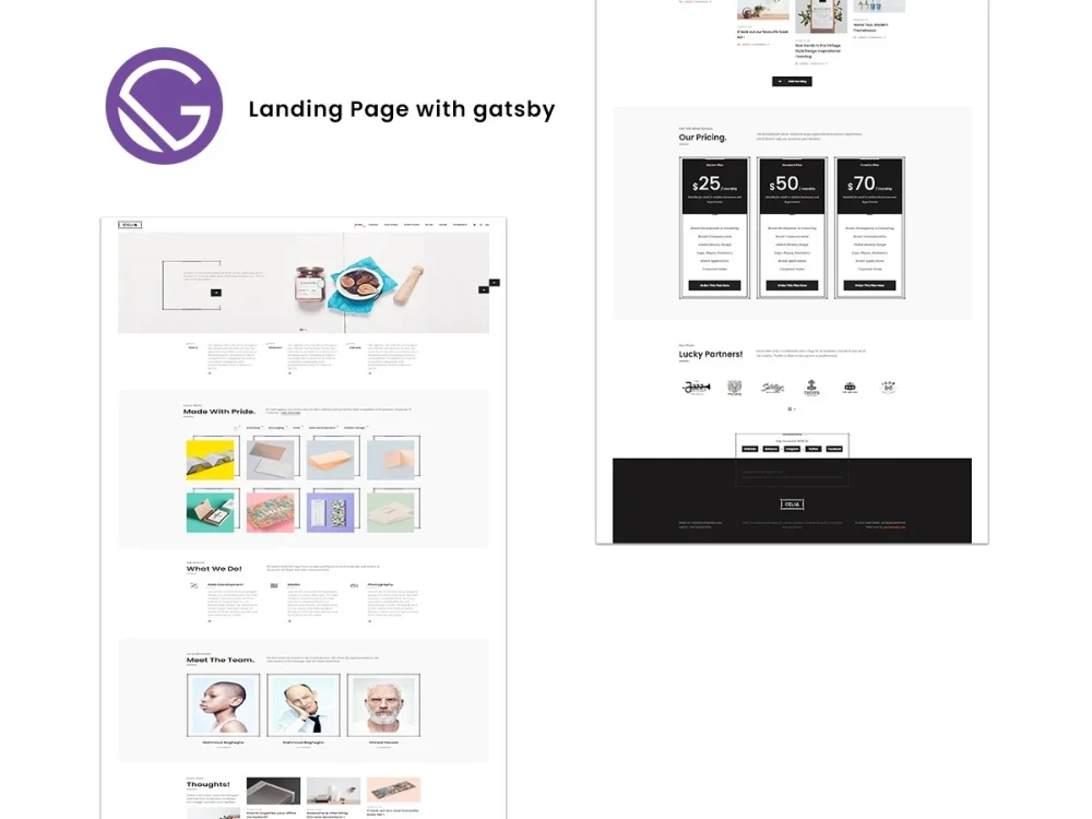 A fabulous web application using Gatsby | Upwork