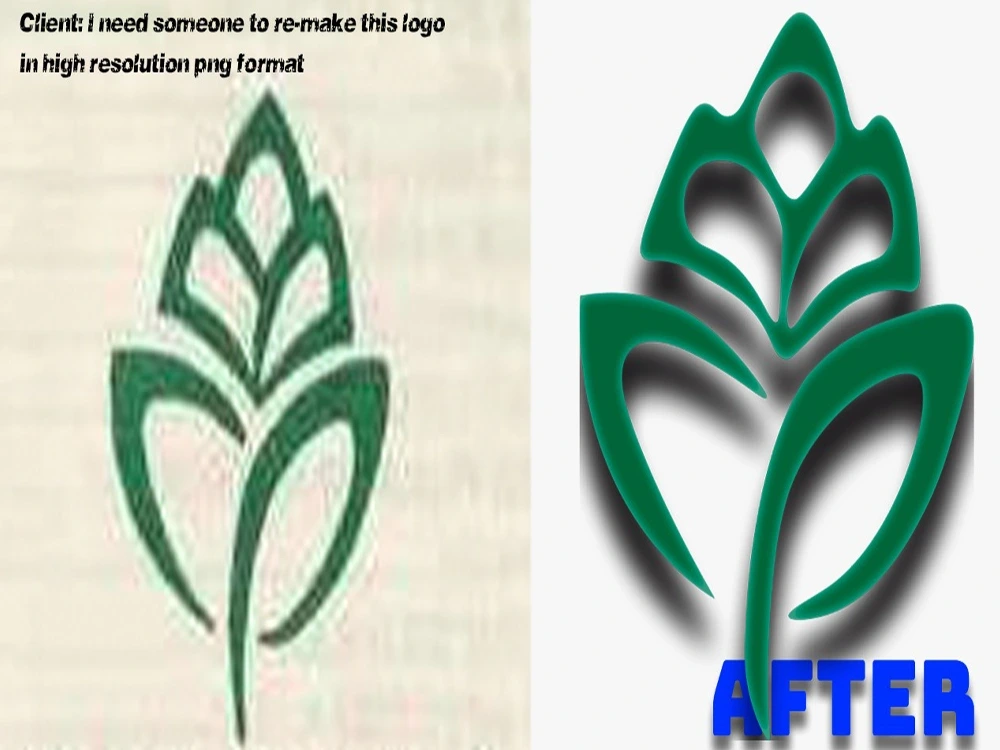 Remake logo in high resolution | Upwork