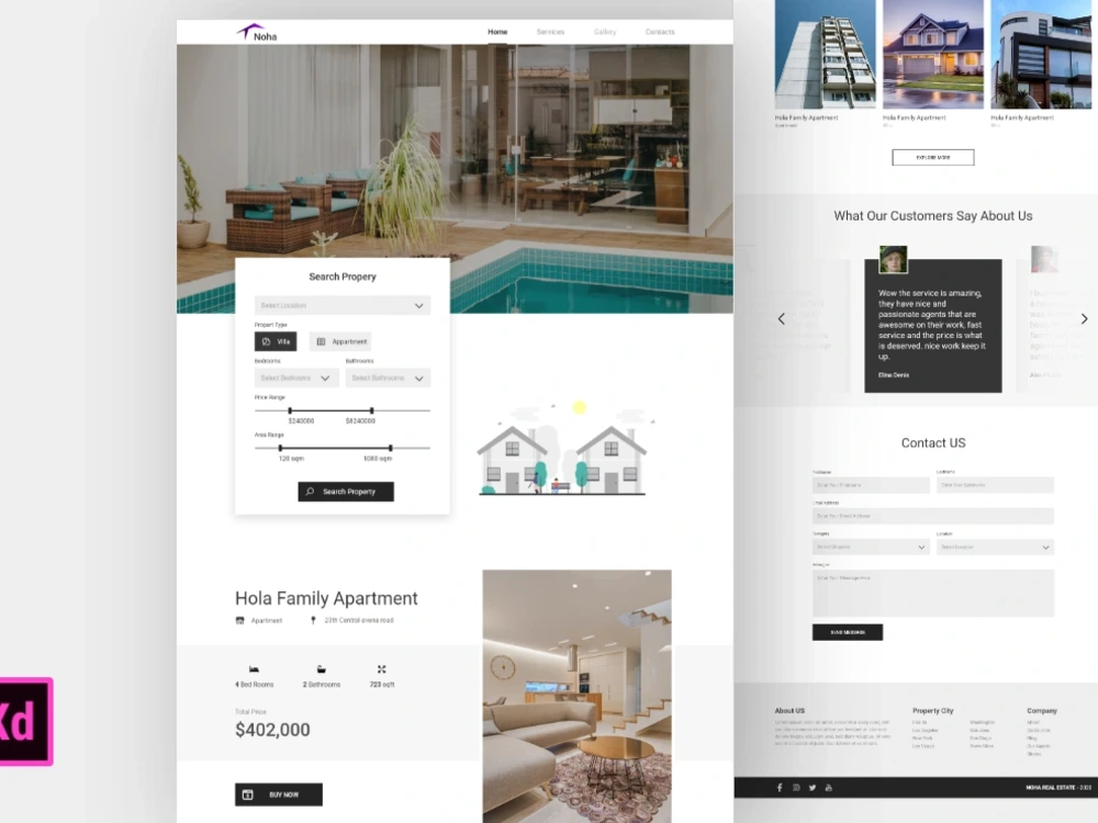 Modern and responsive landing page design for website | Upwork
