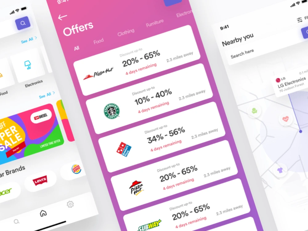Clean, minimal & user-friendly mobile app design | Upwork