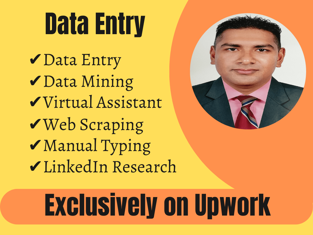 Data Entry, LinkedIn Leads, Web Research, Email List Builder Expert ...