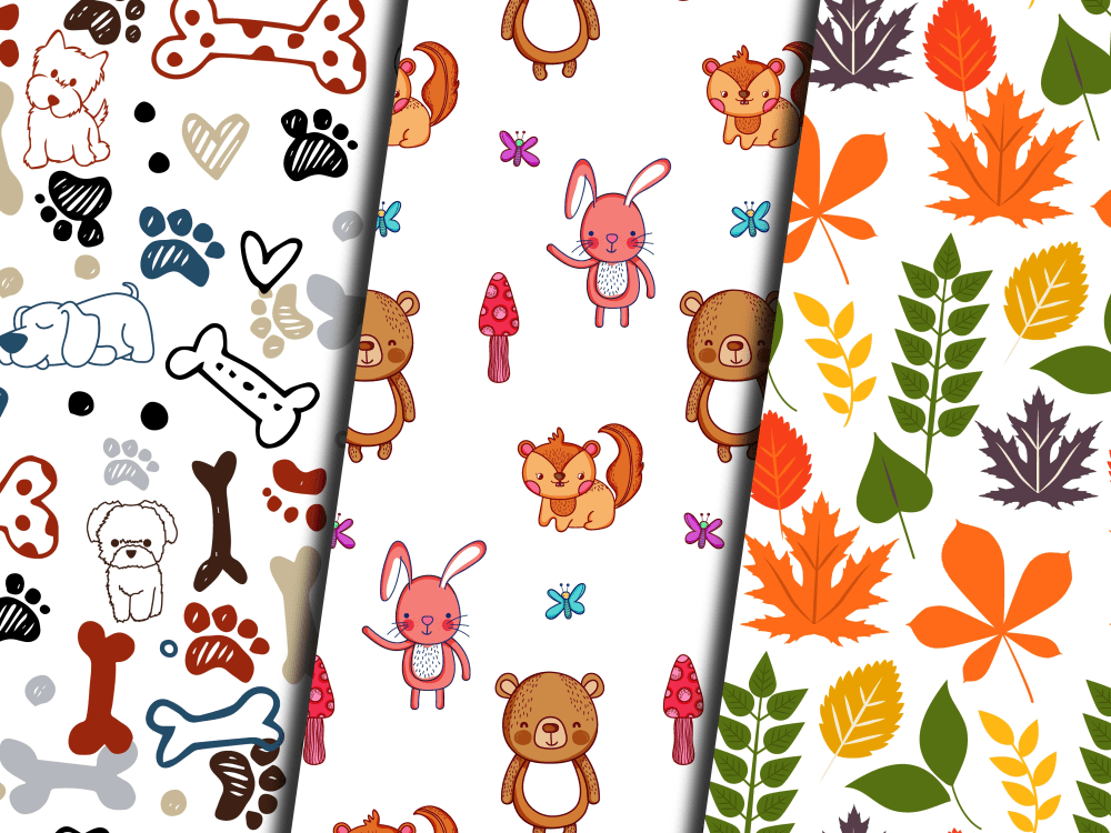 Seamless repeat patterns for fabric, textile printing | Upwork