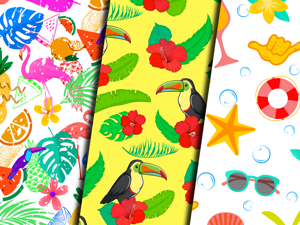 Seamless repeat patterns for fabric, textile printing | Upwork