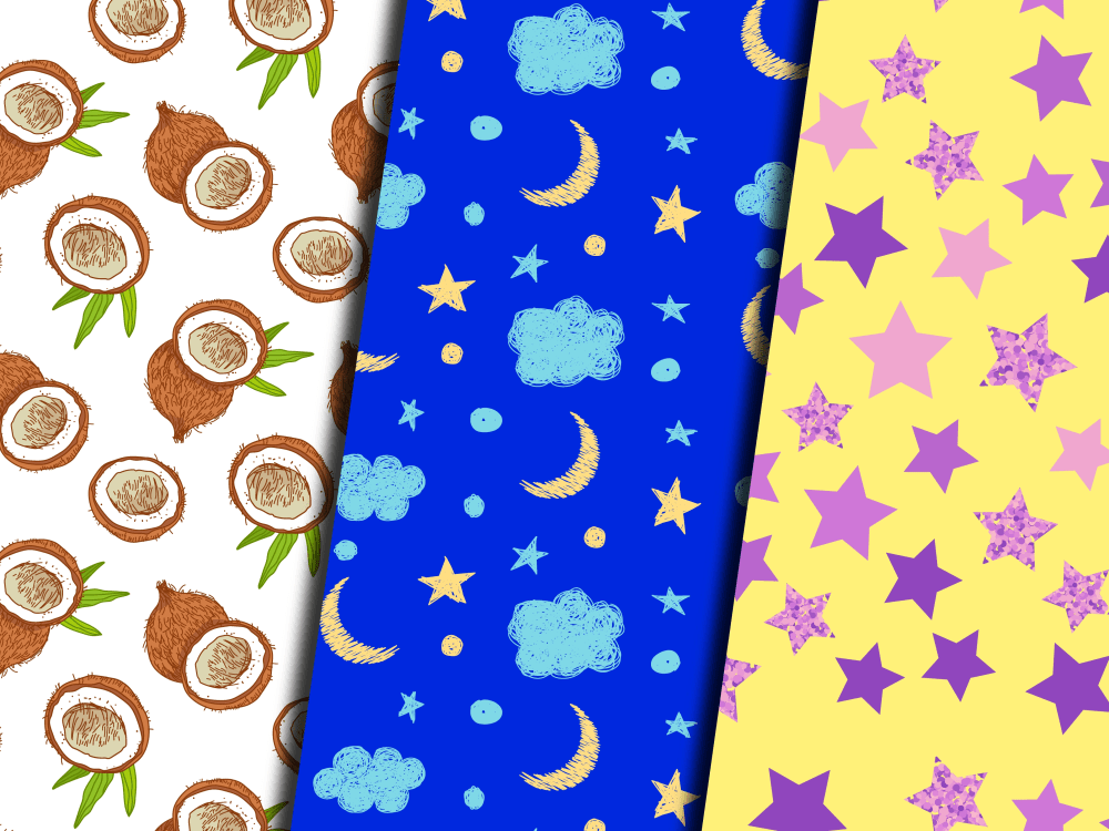 Seamless repeat patterns for fabric, textile printing | Upwork