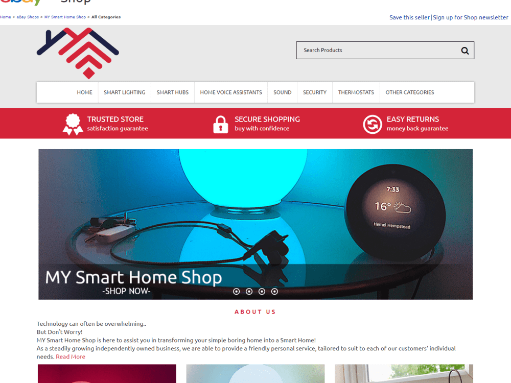 EBay shop design with listing template design | Upwork