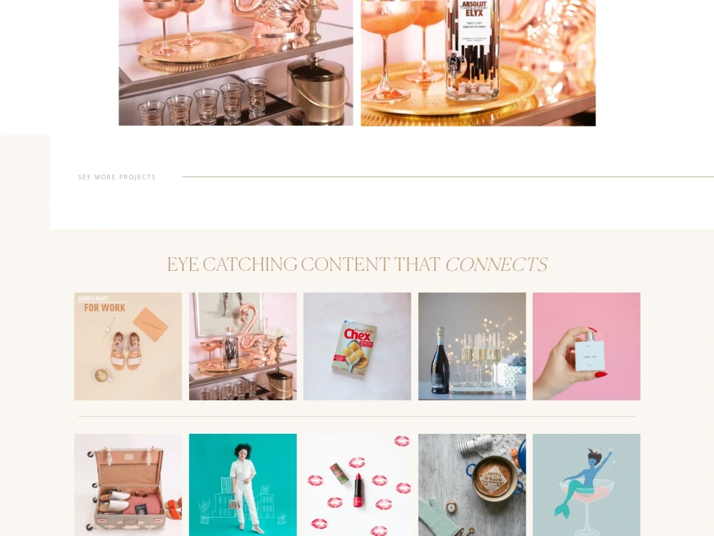 Customization of your purchased Showit template | Upwork