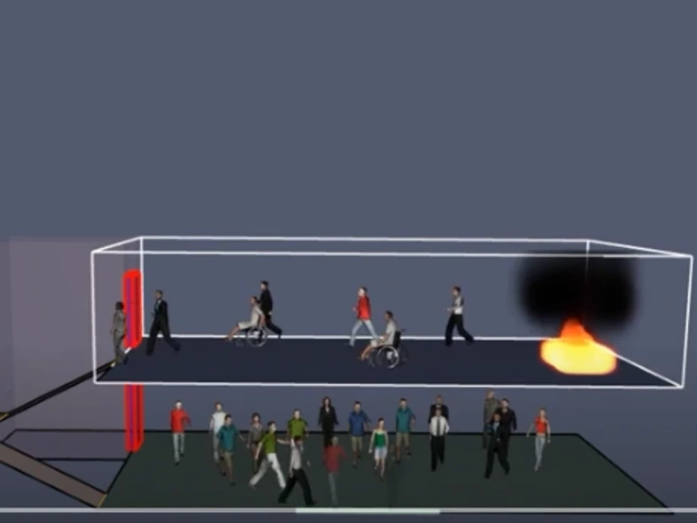 Fire and evacuation simulation using FDS/Pyrosim/Pathfinder | Upwork
