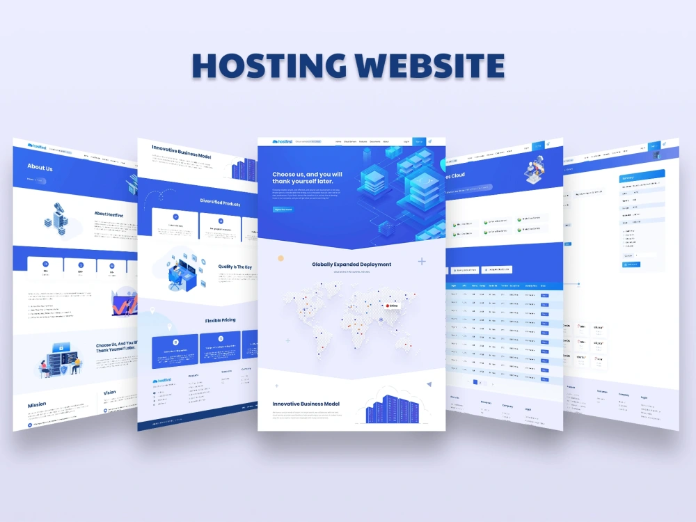 Unique Modern Professional Responsive Website UI/UX design | Upwork