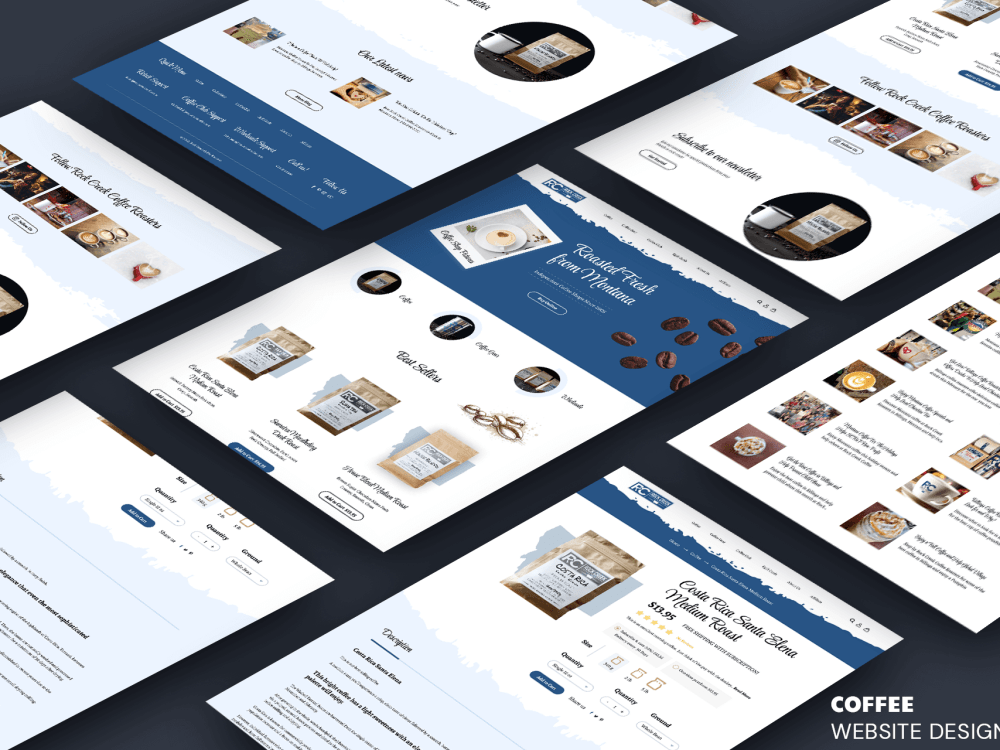 Unique Modern Professional Responsive Website UI/UX design | Upwork