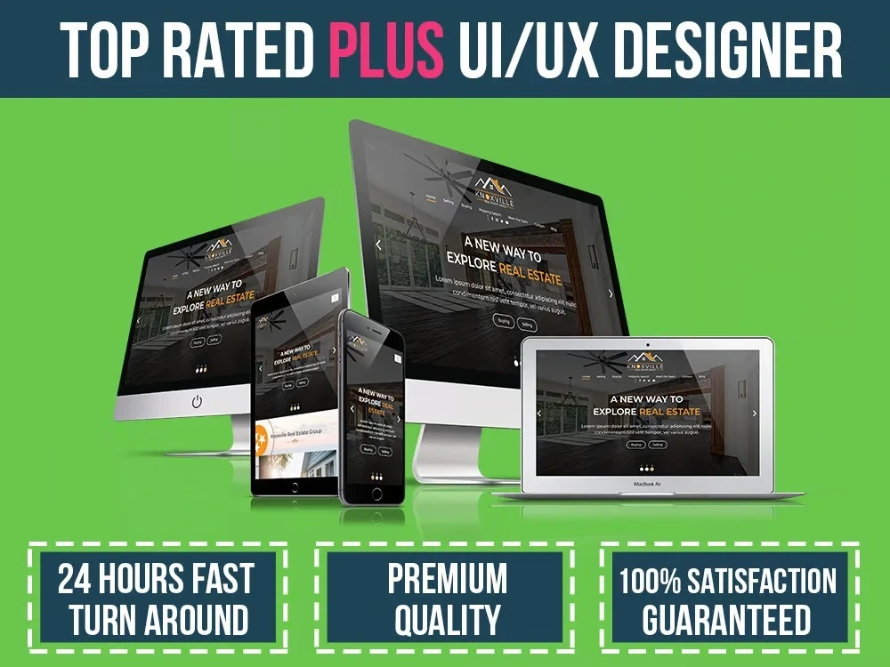 Unique Modern Professional Responsive Website UI/UX design | Upwork