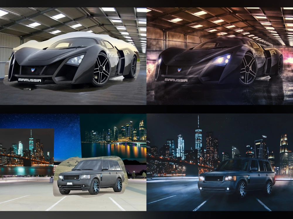 Car editing | photo montage for vehicle | creative photoshop ...