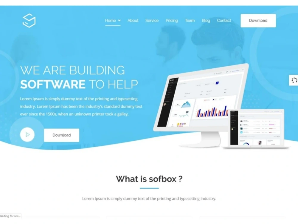 Professional landing page design with HTML CSS responsive | Upwork