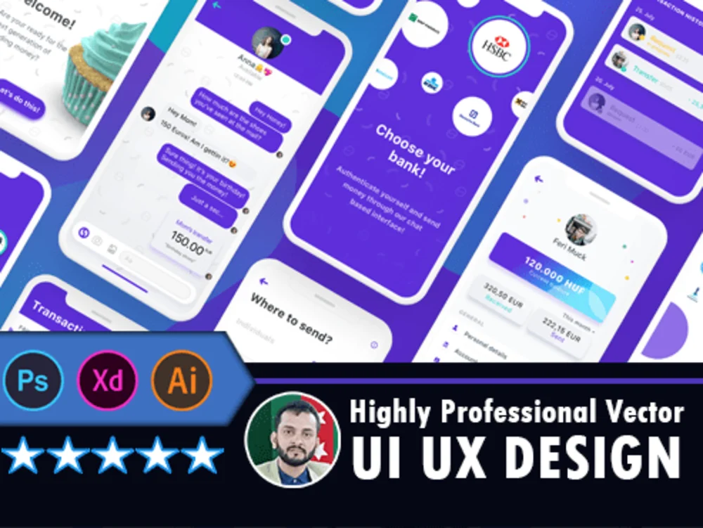 Highly Professional UI UX Design for your Website Or Apps | Upwork