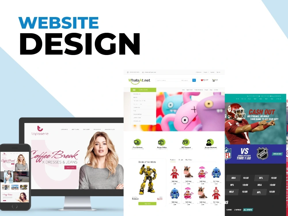 An amazing web design UI/UX | Upwork