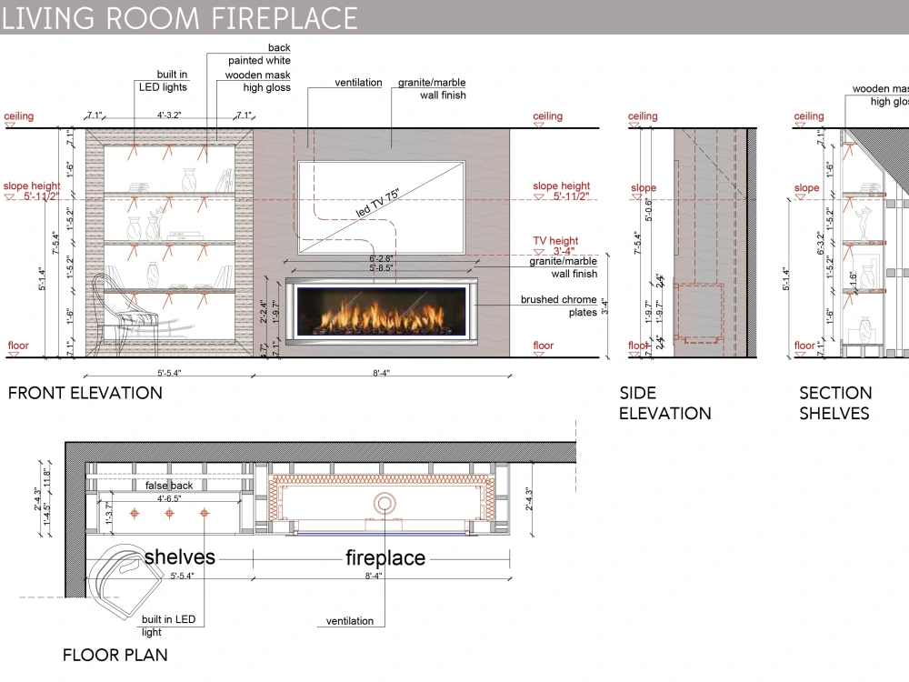 An amazing 2D DESIGN OF YOUR INTERIOR! | Upwork