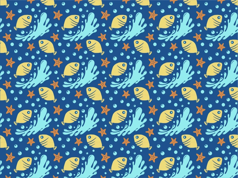 A seamless surface pattern in vector form. | Upwork