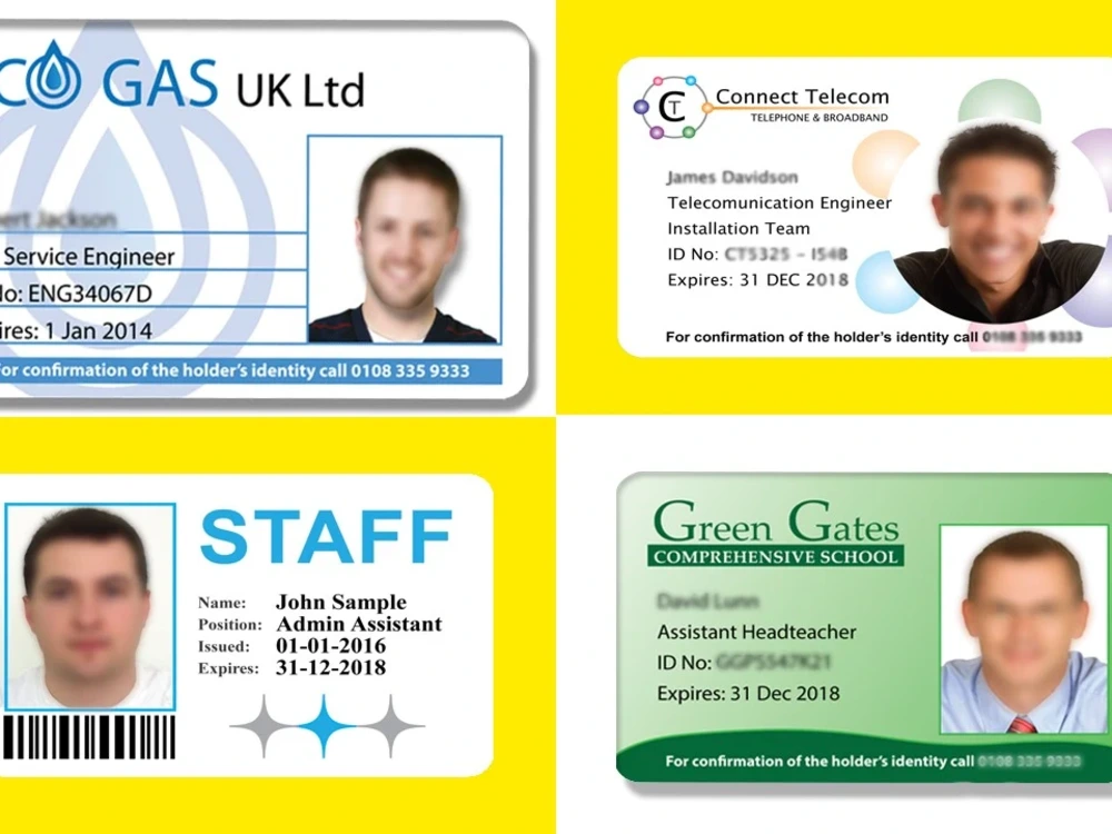 An identity card design within 3 hours | Upwork