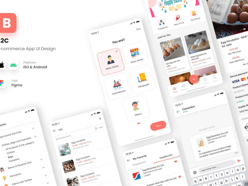 Creative mobile app UI design | Upwork