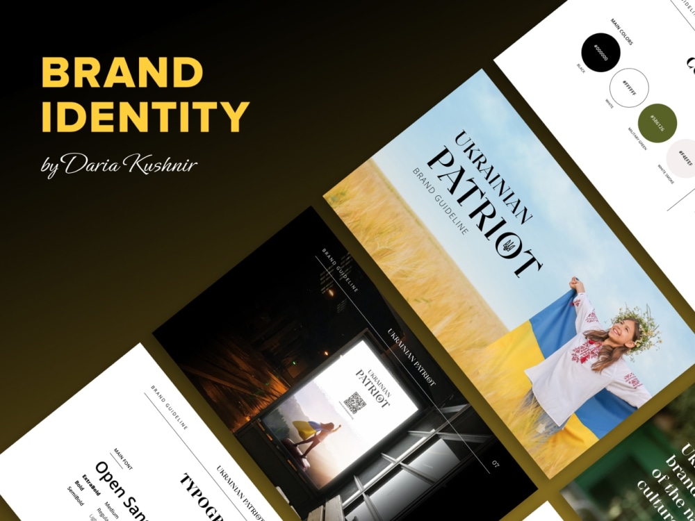An Outstanding & Unique Brand Style Guide | Brand Identity Design | Upwork