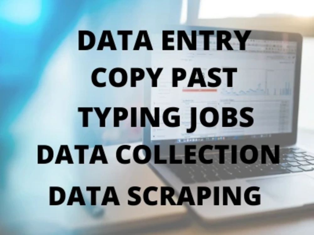 Data entry, copy past, typing | Upwork