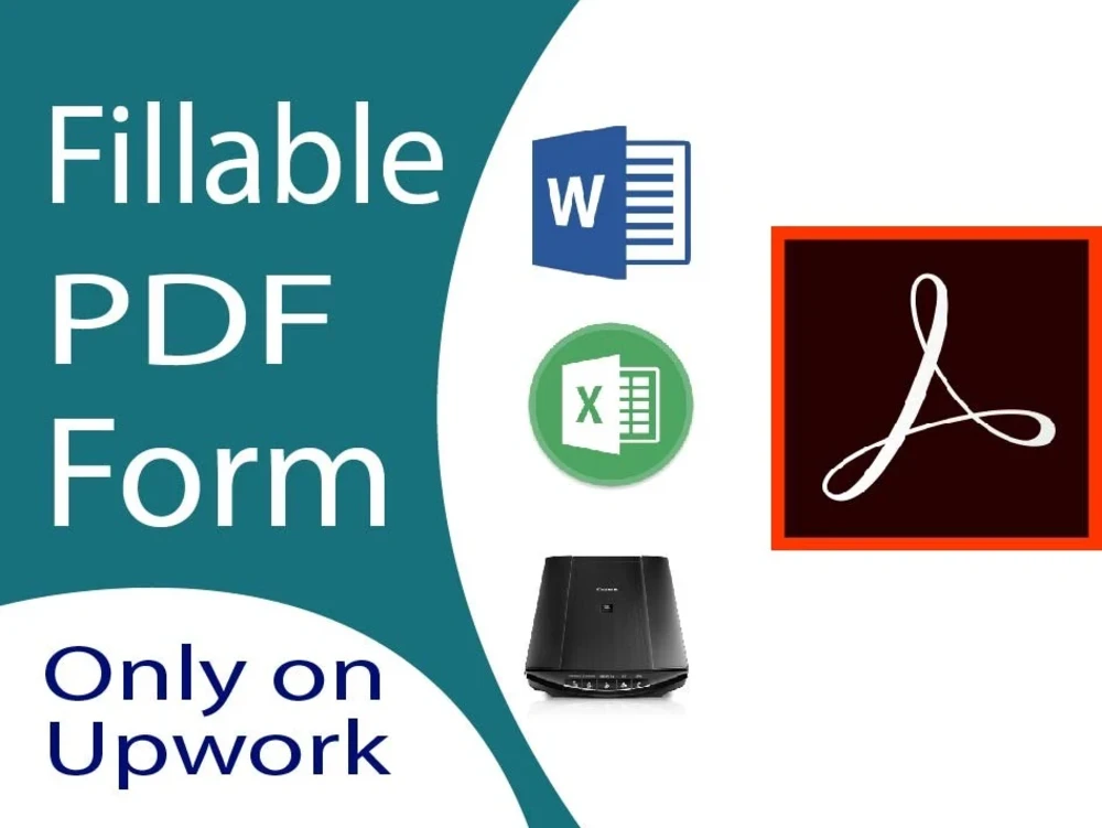 Fully professional fillable PDF form | Upwork