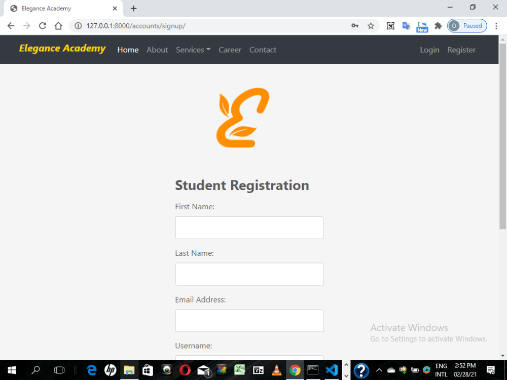 A Full stack eLearning Web App using Django and Bootstrap | Upwork