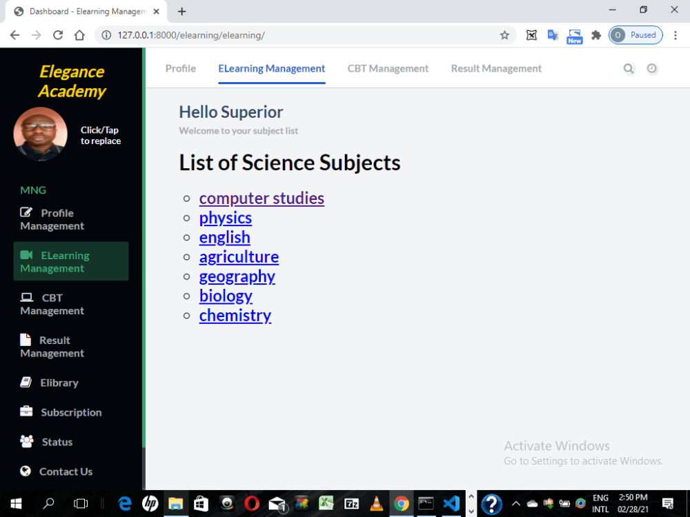 A Full stack eLearning Web App using Django and Bootstrap | Upwork
