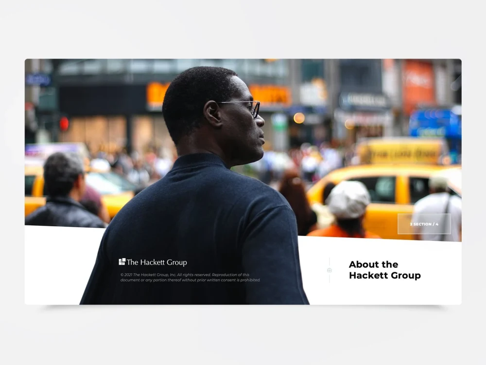 A Business / McKinsey style presentation design | Upwork