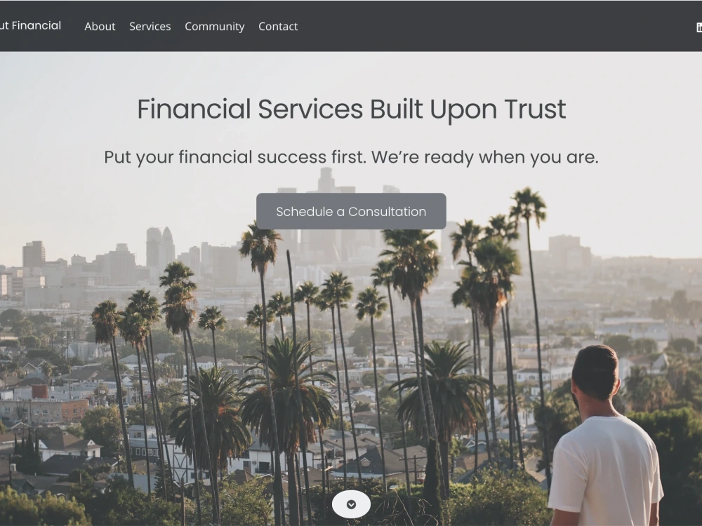 A professional, elegant, and fast frontend react website / web ...