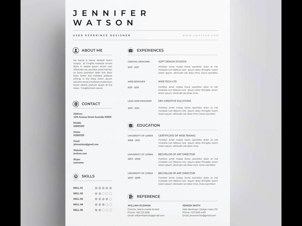 Revamped resume tailored to your next job | Upwork