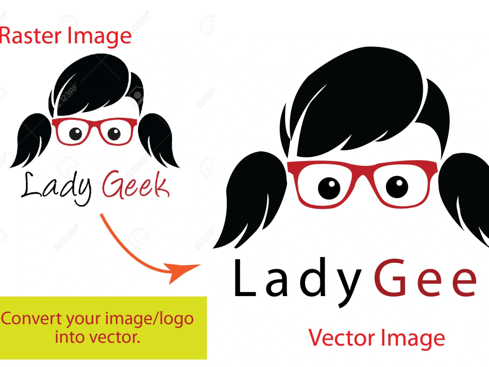 A flat image, vector traced or redraw your low resolution logo into ...