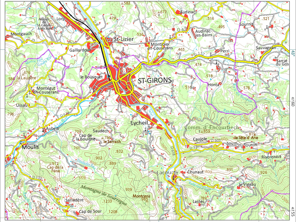 A vector map according to cartographic standard! | Upwork