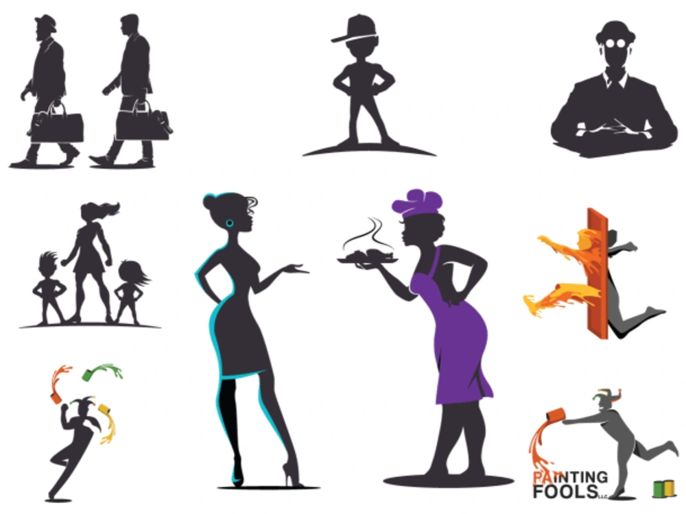 An awesome silhouette logo design | Upwork