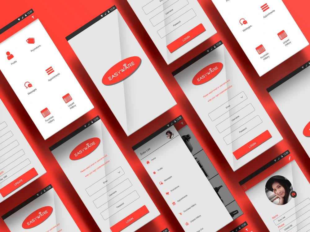 A stunning mobile UX/UI with animated prototype. | Upwork